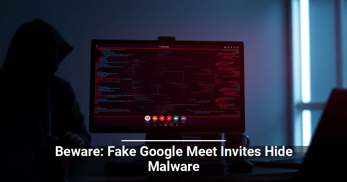 Beware: Fake Google Meet Invites Hide Malware | Sweetwater Technology ... Beware: Fake Google Meet Invites Hide Malware | Sweetwater Technology ...